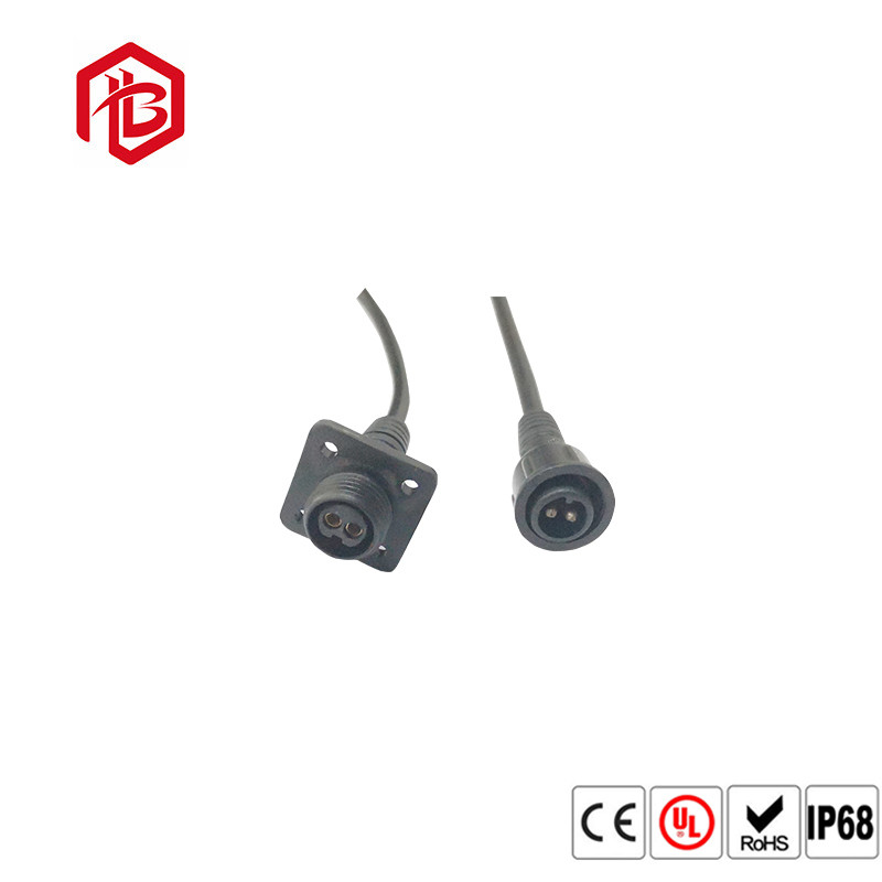 Conector del alambre del zócalo M15 3PIN 4 PIN Panel Mounting Connector ...